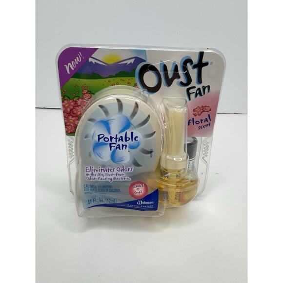 Oust | Other | Oust Portable Fan Floral Scent Eliminates Odors 204 ...